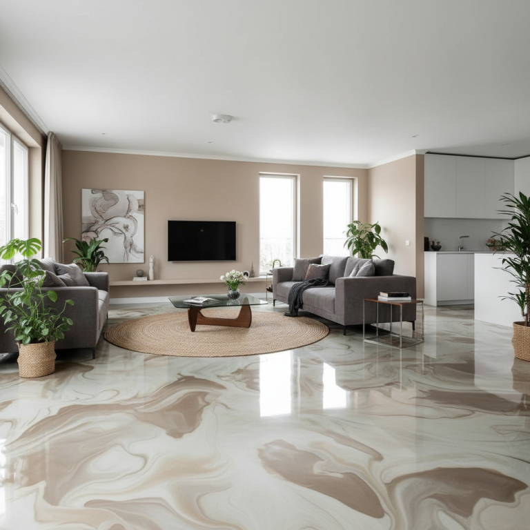 10 projets déco que seul un sol en résine maison peut rendre possibles ...
